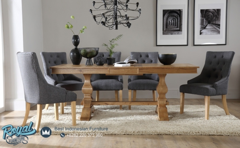 Meja Makan Minimalis Terbaru Kayu Jati Modern New Design Terbaru ...